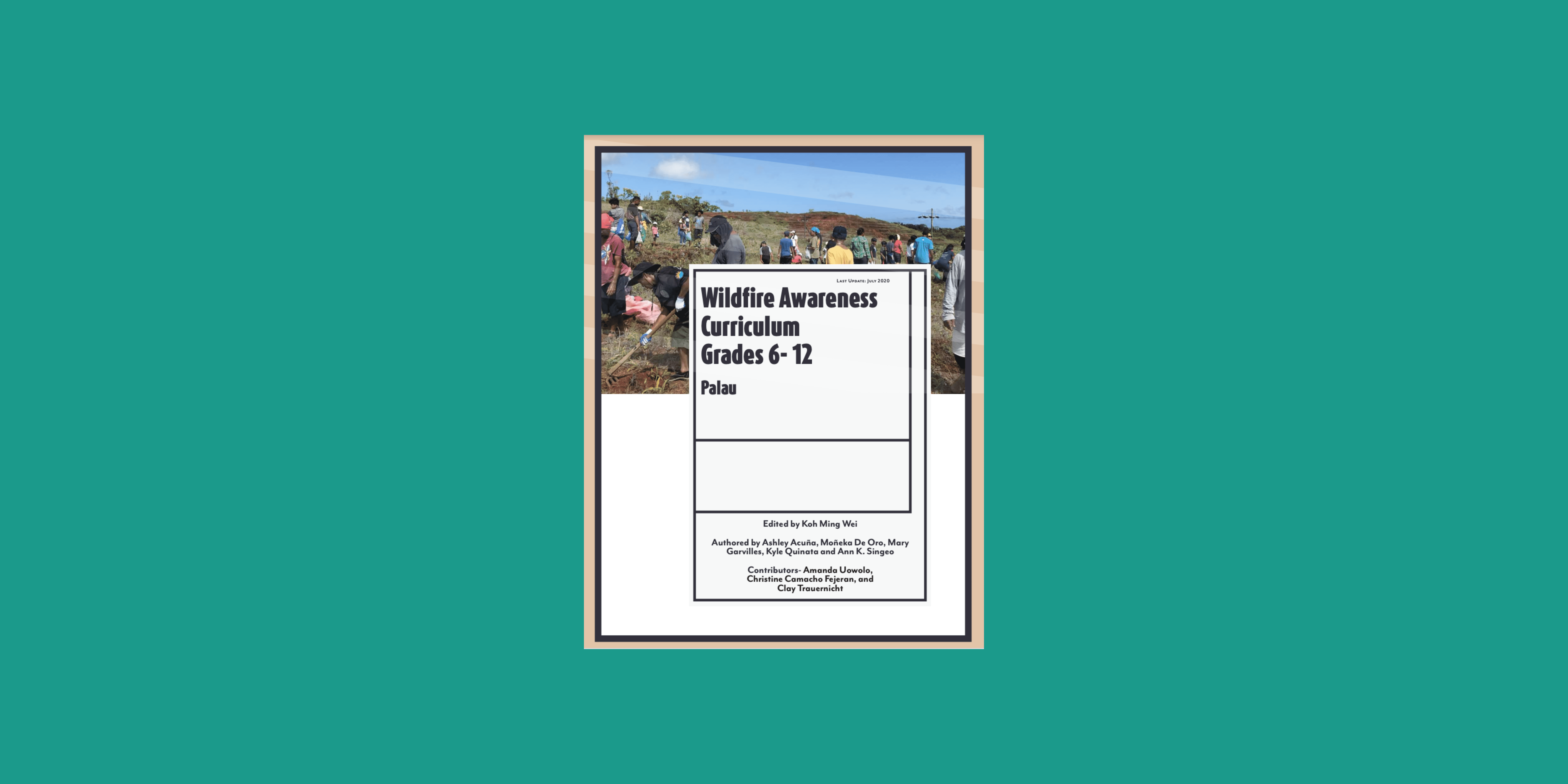 Palau Wildfire Awareness Curriculum: Grades 6-12 | Pacific Fire Exchange